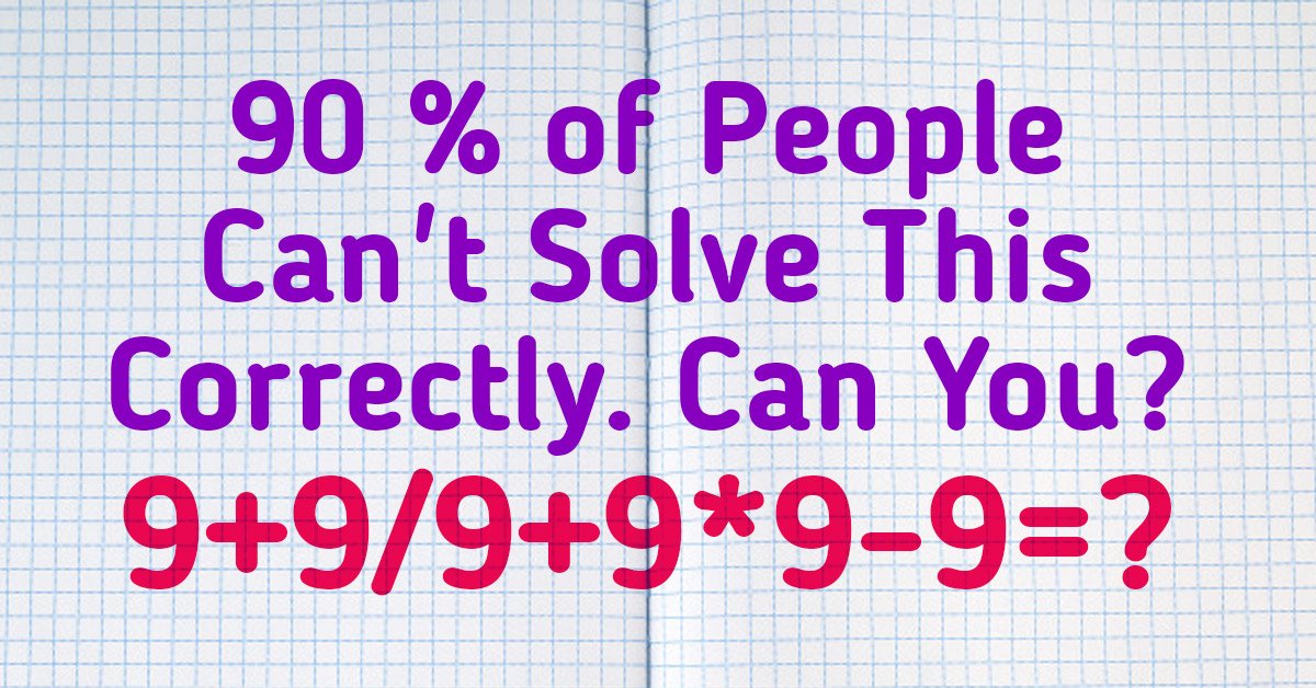 Complex Math Equations That Blew The Internet s Mind Cook It