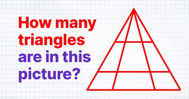How Many Triangles Do You See? Train Your Brain. – Cook It