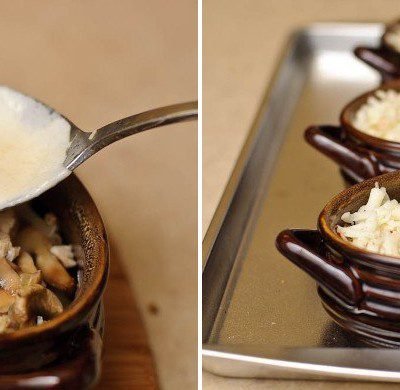 Chicken and Mushroom Julienne In a Creamy Sauce Recipe – Cook It