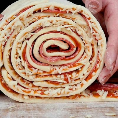 Giant Pizza Roll Recipe – Cook It